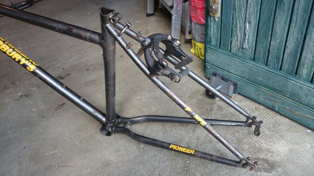 1988 (I think) Overbury's Pioneer frame and forks | Retrobike