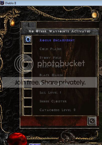 Diablo 2 panels - The Phrozen Keep