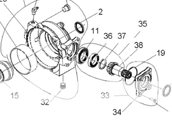 Broken front diff / case (pics) | Polaris RZR Forum - RZR Forums.net