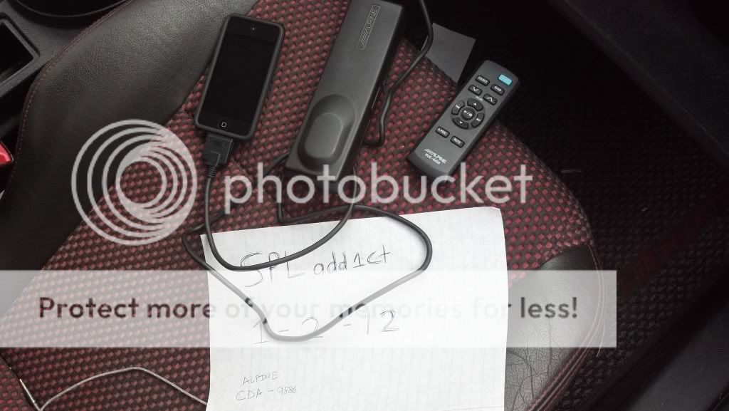 Alpine CDA-9886 FS - For Sale: Car audio related equipment only - Steve ...